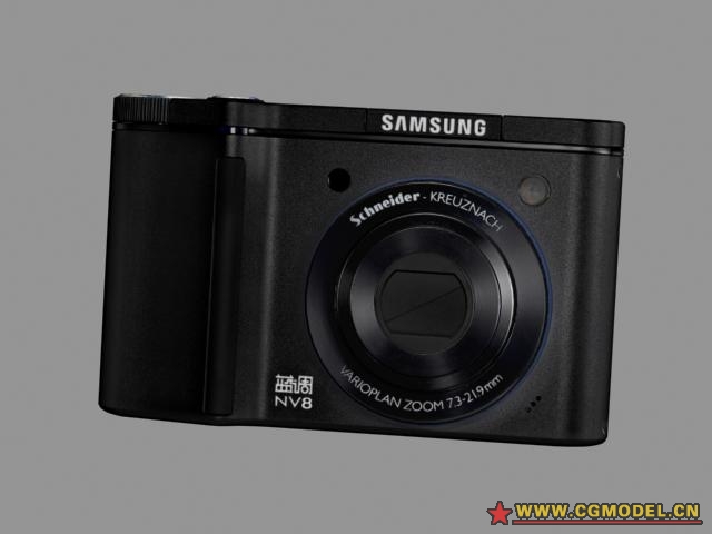 samsung NV8相机模型-摄像设备模型库-模型下载-cg模型网
