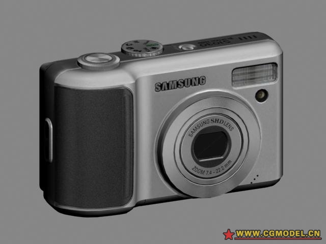 samsung s1030相机模型-生活电器模型库-模型下载-cg模型网