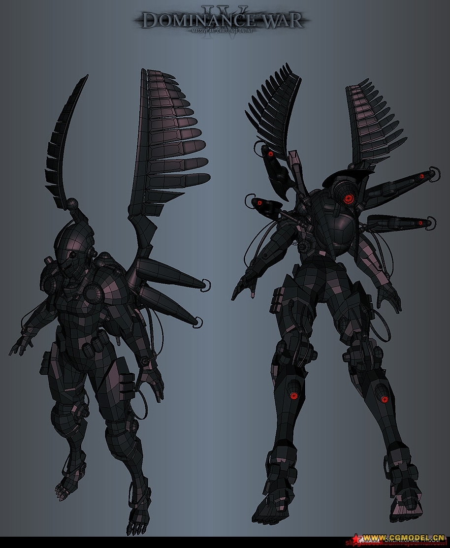 dominance war模型 - 角色/人物/生物 - 作品模型 - CG模型网