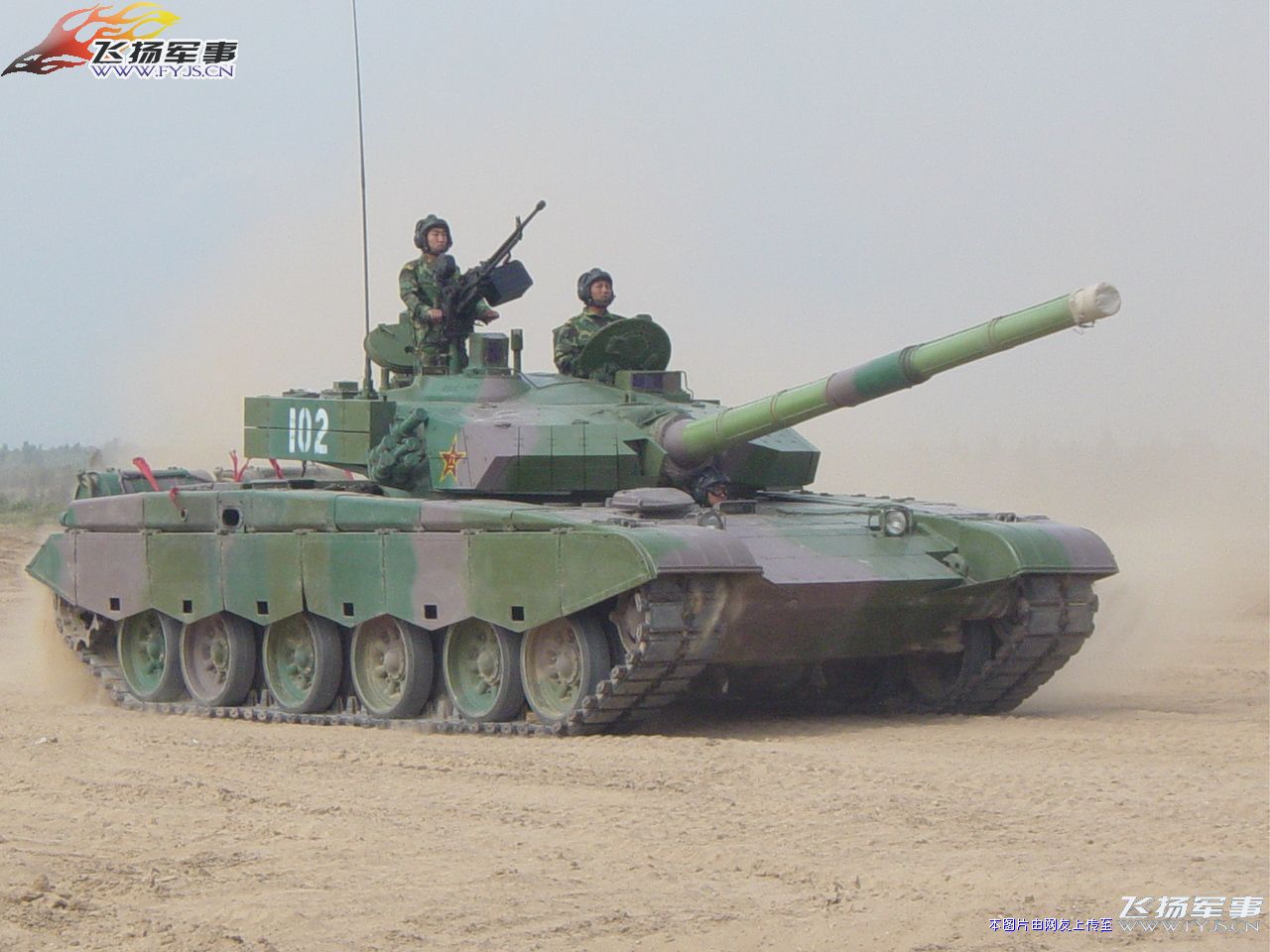 中国T99式主战坦克_fenghuai作品_角色/人物/生物_CG模型网