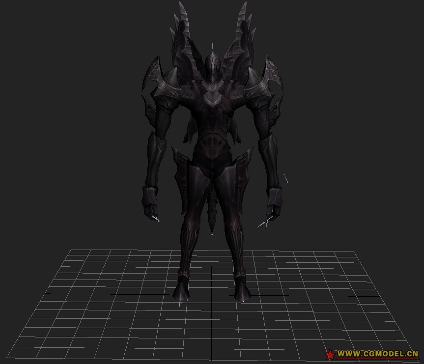 Lilim Knight模型-异形怪物模型库-3D Studio(.3ds)模型下载-cg模型网