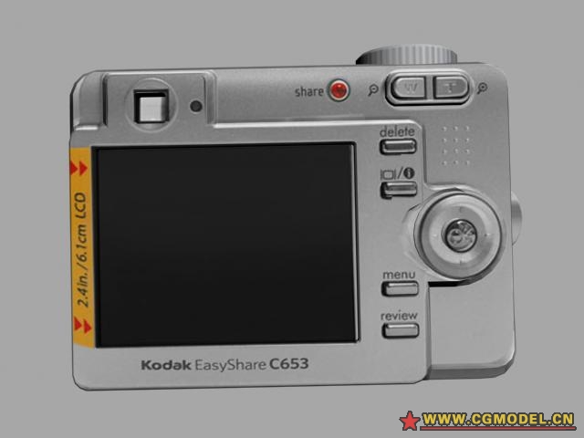 kodak C653相机模型-摄像设备模型库-模型下载-cg模型网