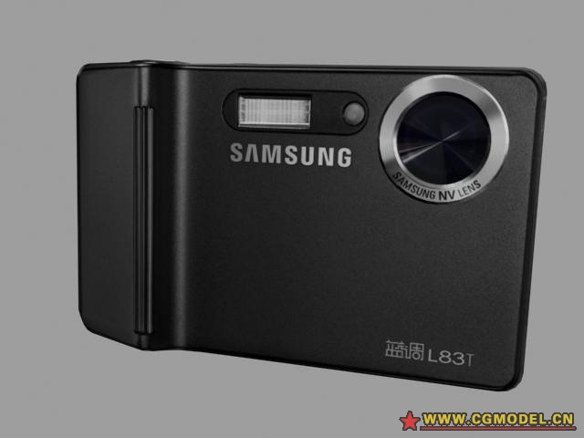 samsung L83T相机模型-生活电器模型库-模型下载-cg模型网