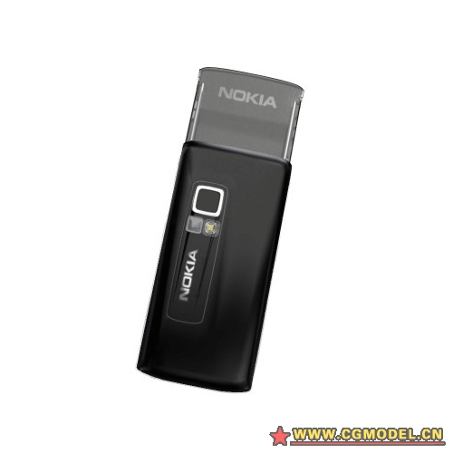 手机——NOKIA 6288模型-生活电器模型库-模型下载-cg模型网