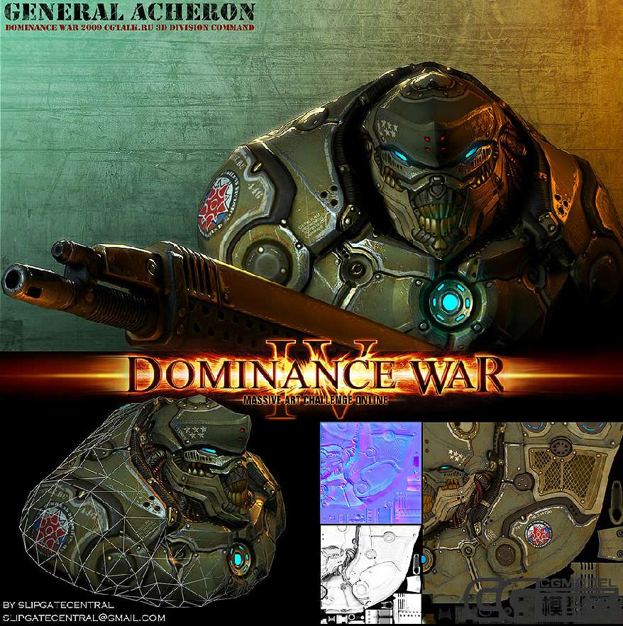 Dominance War模型-男人模型库-3ds Max(.max)模型下载-cg模型网