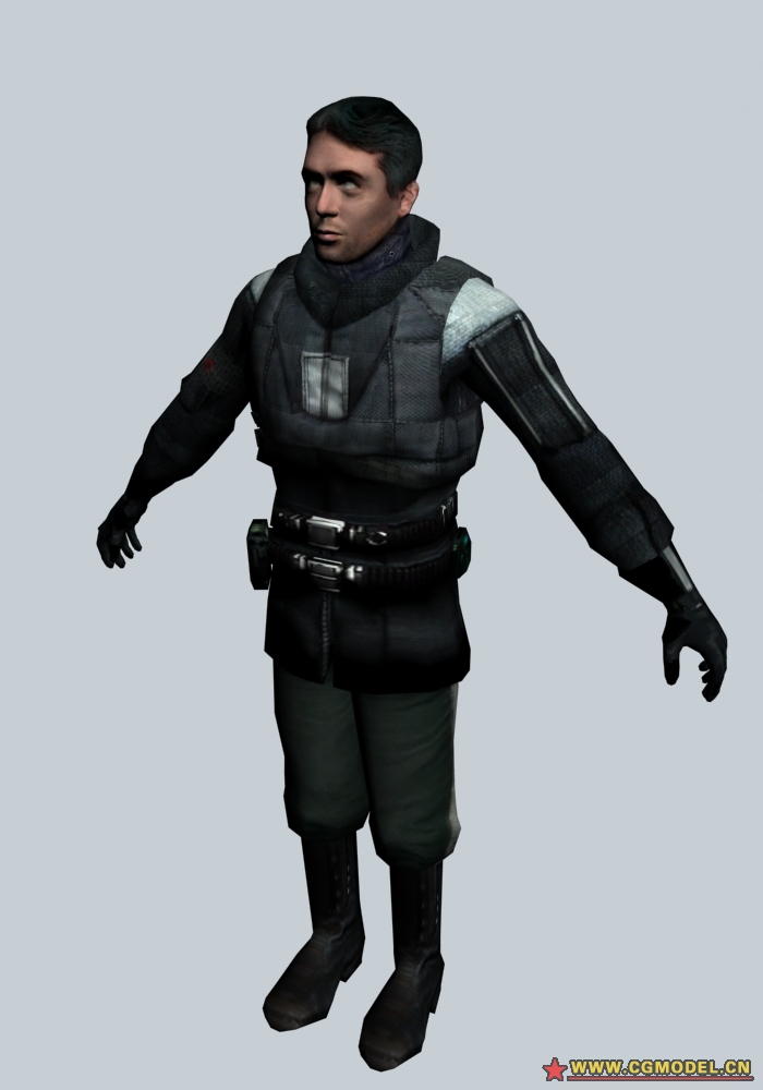 HL2模型 3DMAX模型-男人模型库-3ds Max(.max)模型下载-cg模型网