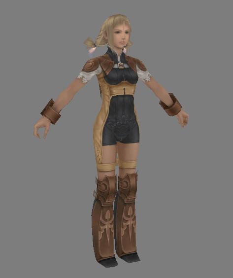 ff12 │模型-孩子-女模型库-3ds Max(.max)模型下载-cg模型网