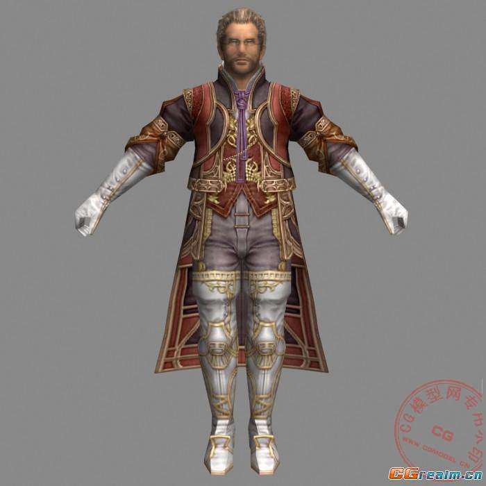 FF12其他人物（带贴图）模型-其他模型库-3ds Max(.max)模型下载-cg模型网