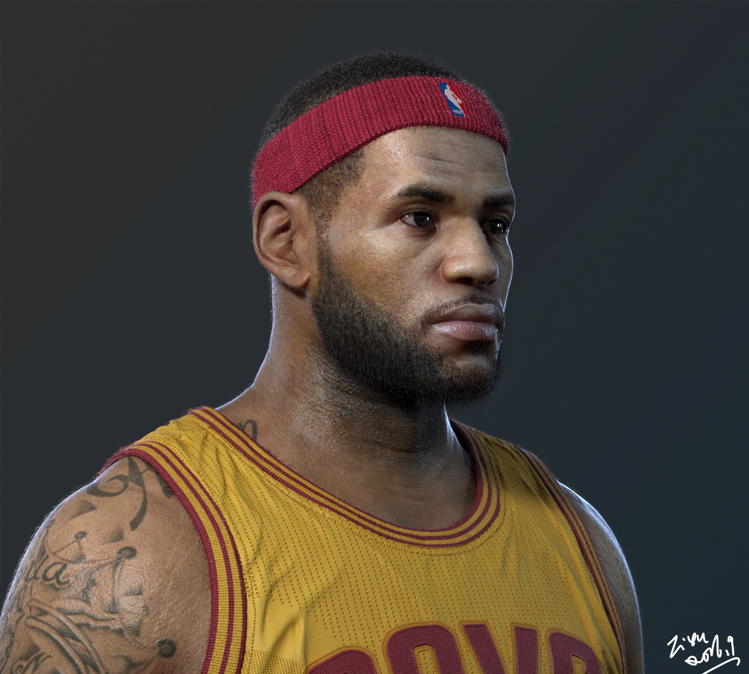LeBron James模型 - 角色/人物/生物 - 作品模型 - CG模型网