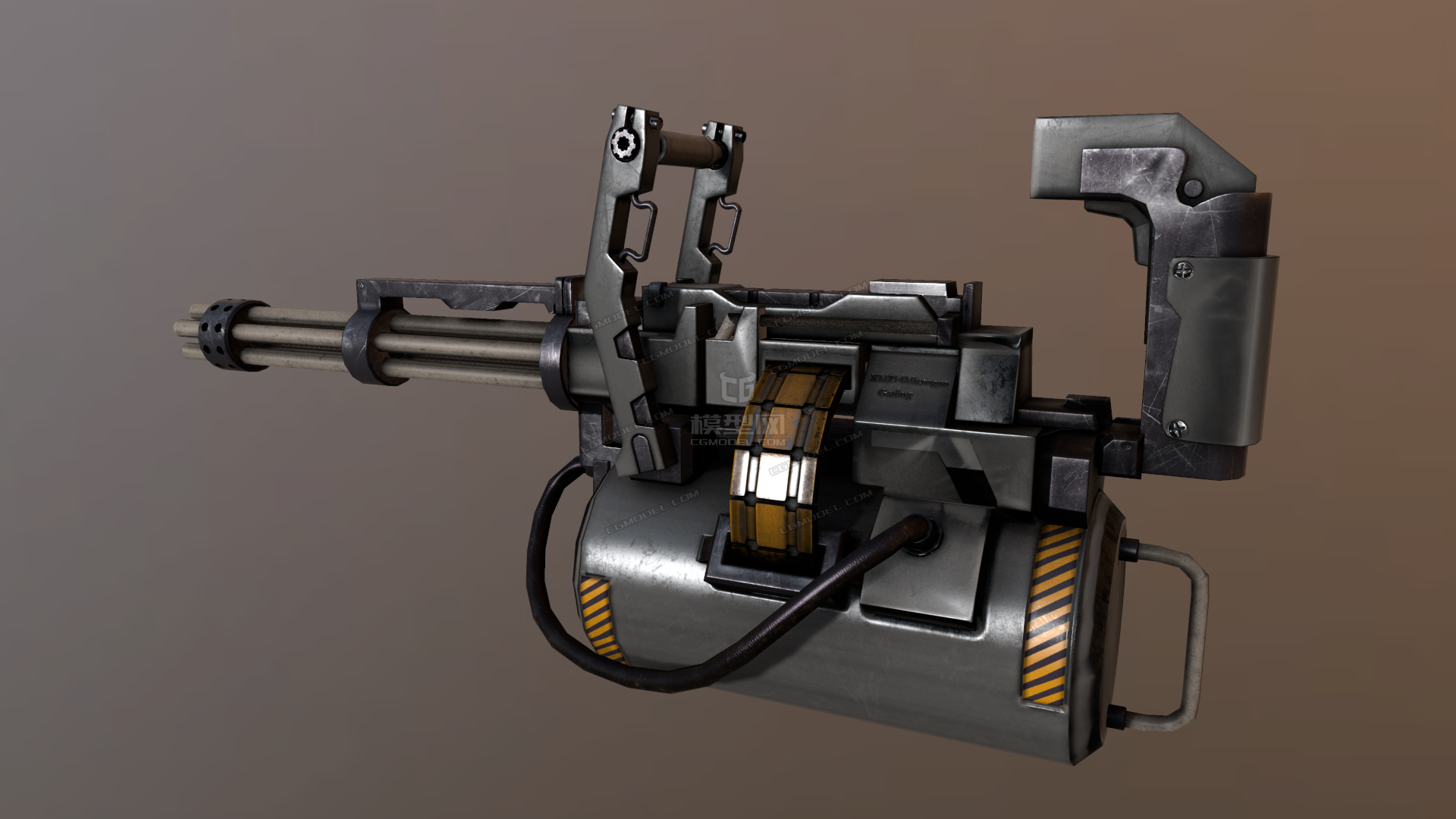 Gatling模型-工业设备模型库-模型下载-cg模型网