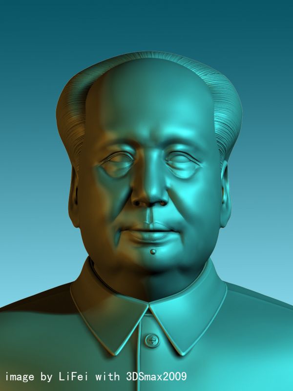 毛主席素模_L630F作品_角色/人物/生物_CG模型网