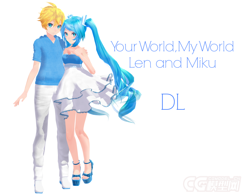 【MMD】325 Watchers模型-孩子-女模型库-模型下载-cg模型网