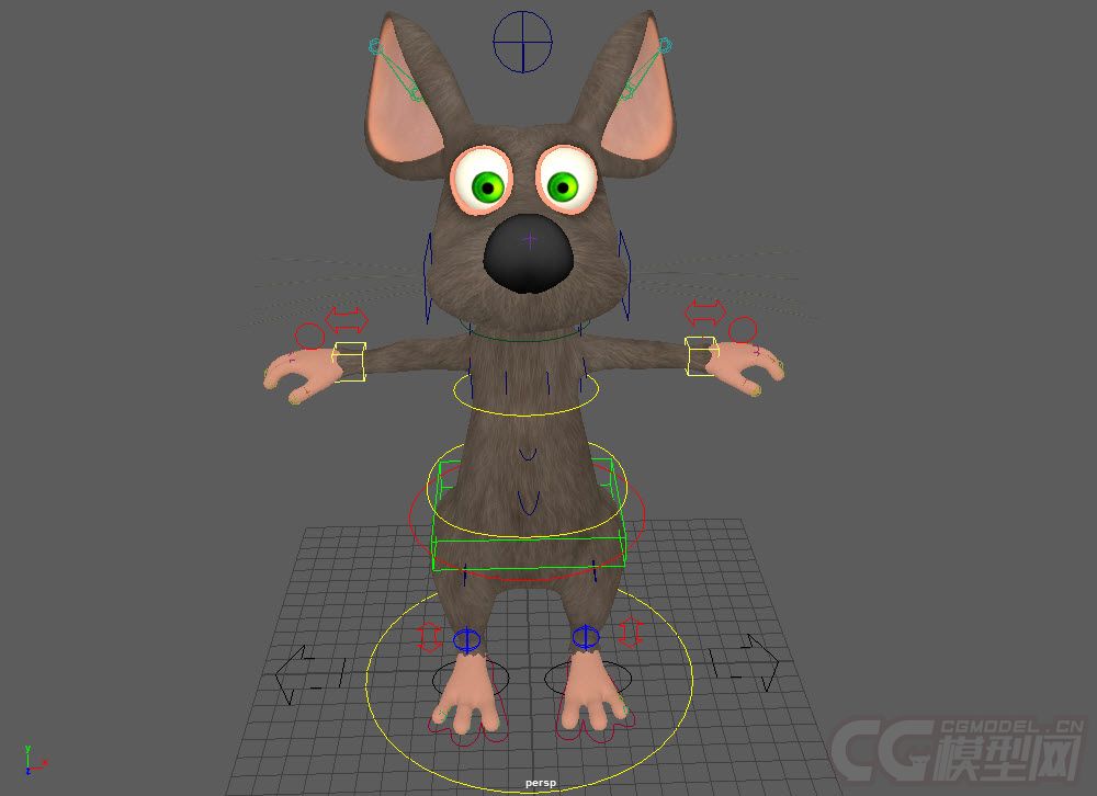 Little Mouse模型-孩子-女模型库-模型下载-cg模型网