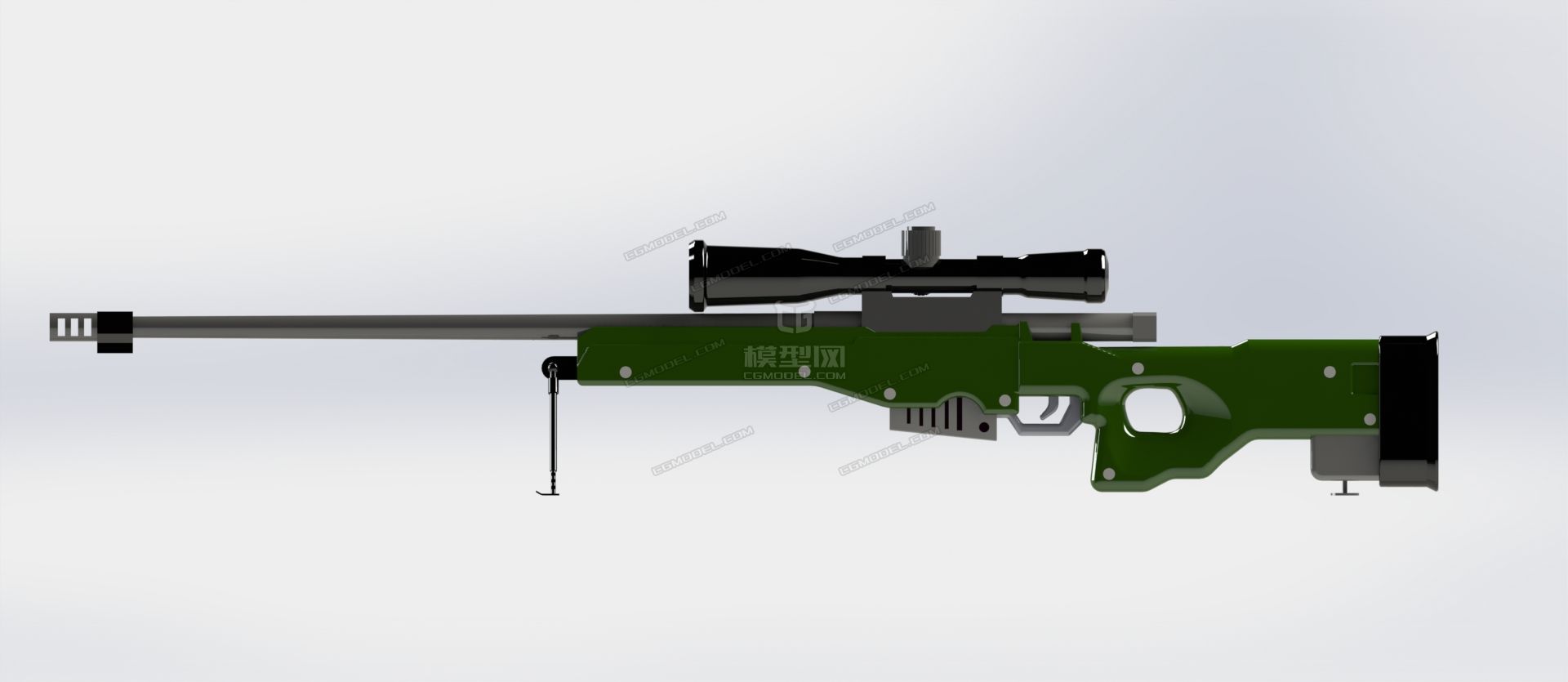 AWM 2模型-冷兵器模型库-模型下载-cg模型网