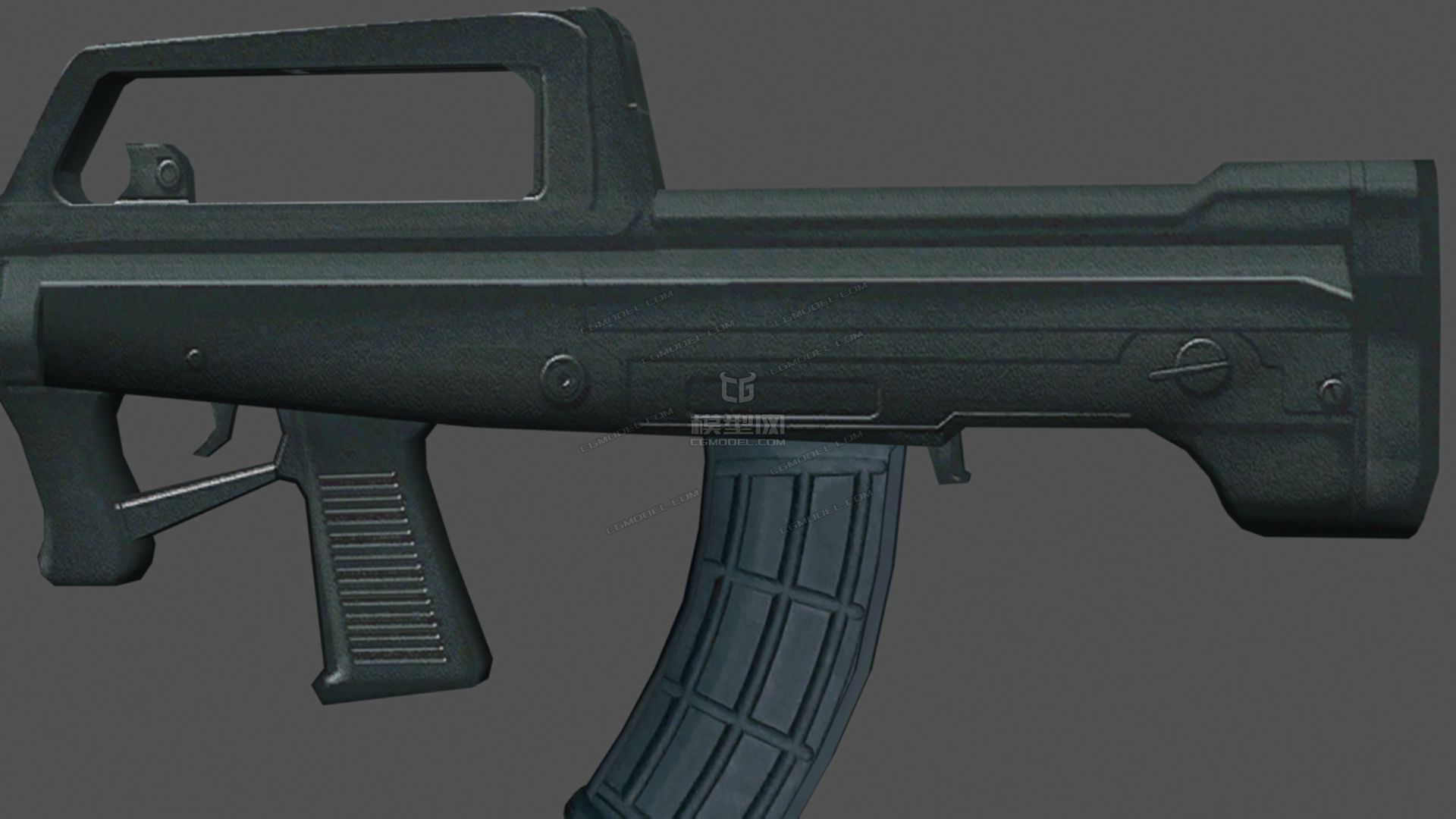 中国qbz95自动步枪模型-冷兵器模型库-模型下载-cg模型网