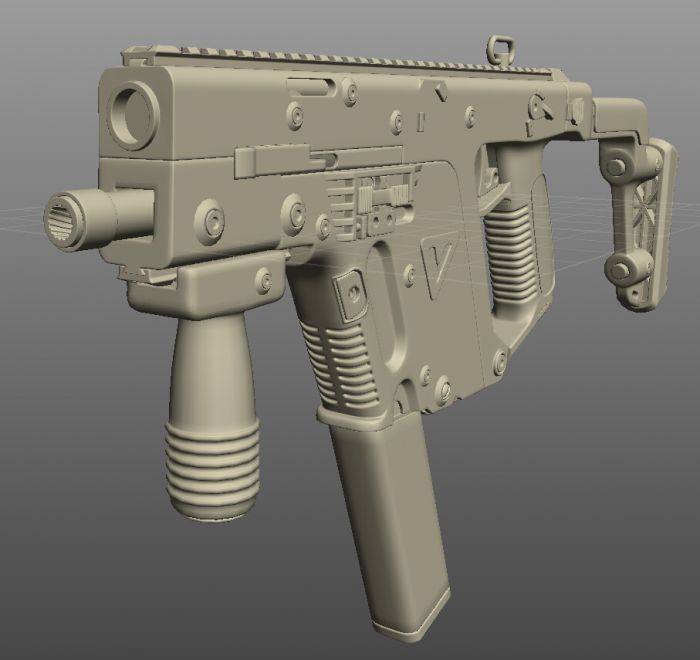 ***Kriss Super模型-枪械模型模型库-模型下载-cg模型网