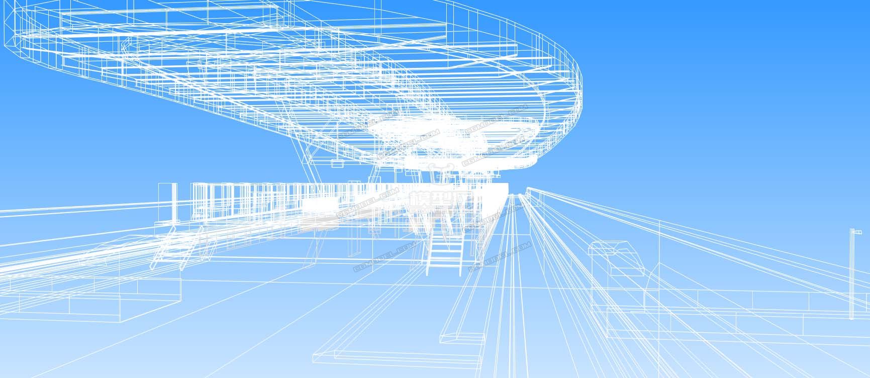 昆明斗南地铁站（Multigen Creator）模型-自然场景模型库-模型下载-cg模型网