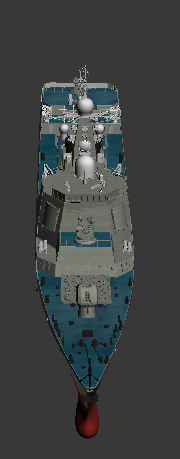 中国海军052C 052D导弹驱逐舰模型-军舰模型库-3ds Max(.max)模型下载-cg模型网