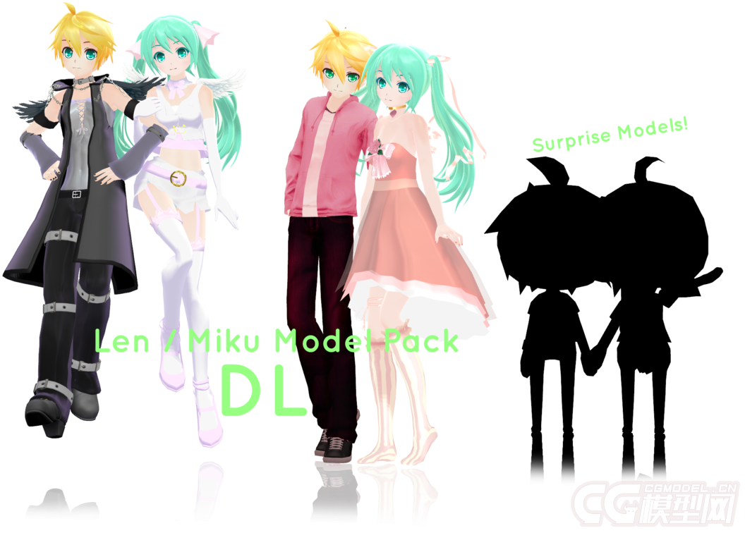 【MMD模型】480+ Watchers模型-孩子-女模型库-模型下载-cg模型网