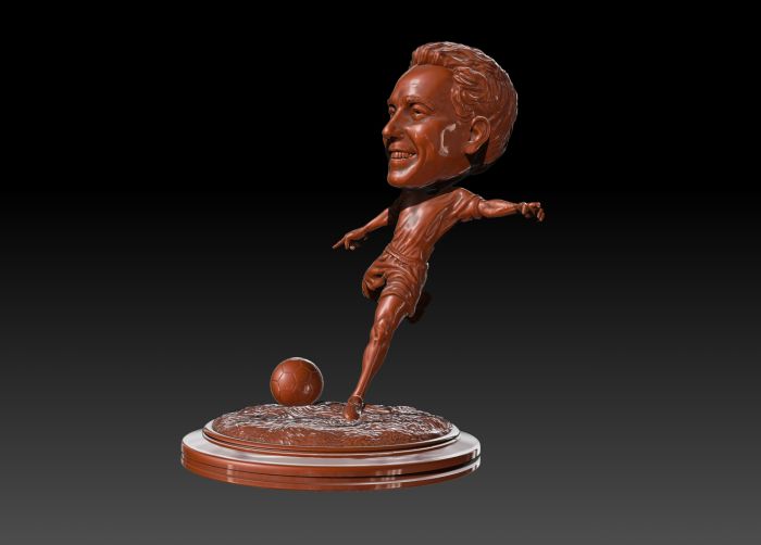 DUbf运动系列 用于翻模雕塑或3d打印模型-神话雕塑模型库-模型下载-cg模型网