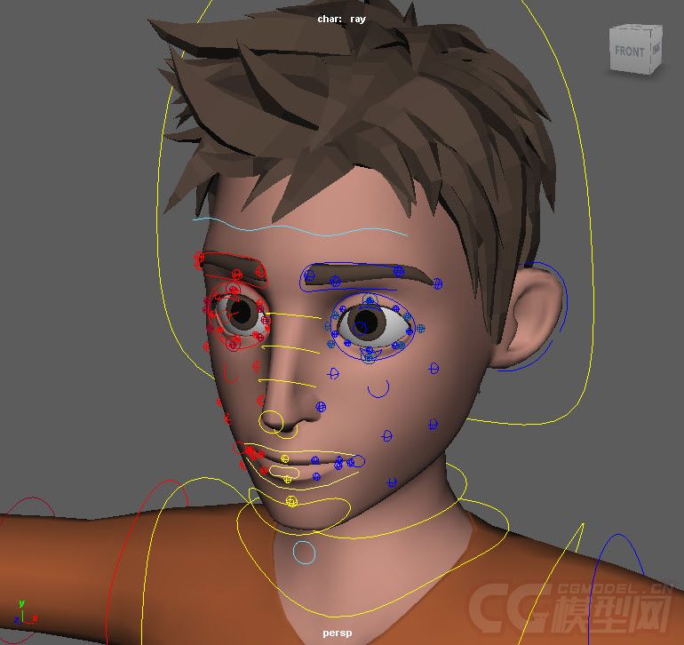 Ray Young模型-孩子-女模型库-模型下载-cg模型网