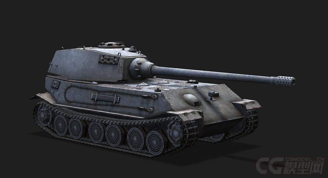 德国 VK4502P模型-冷兵器模型库-模型下载-cg模型网