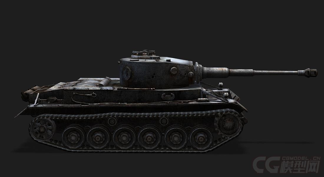 德国 VK3001P模型-装甲车／坦克模型库-模型下载-cg模型网