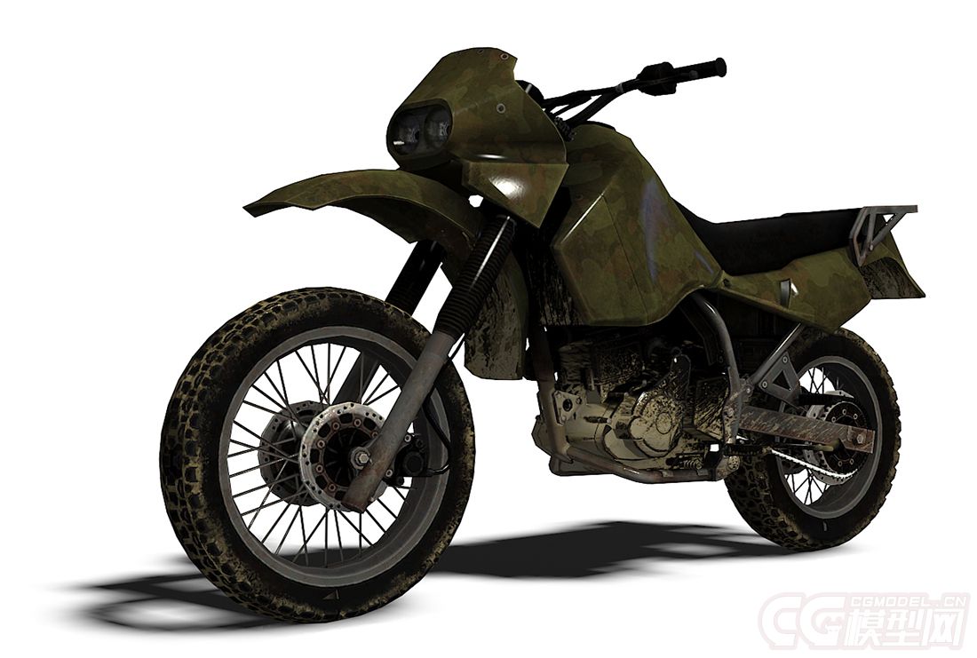 M1030 摩托车模型-摩托车模型库-模型下载-cg模型网