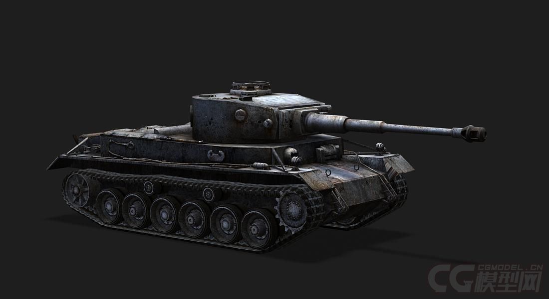 德国 VK3001P模型-装甲车／坦克模型库-模型下载-cg模型网