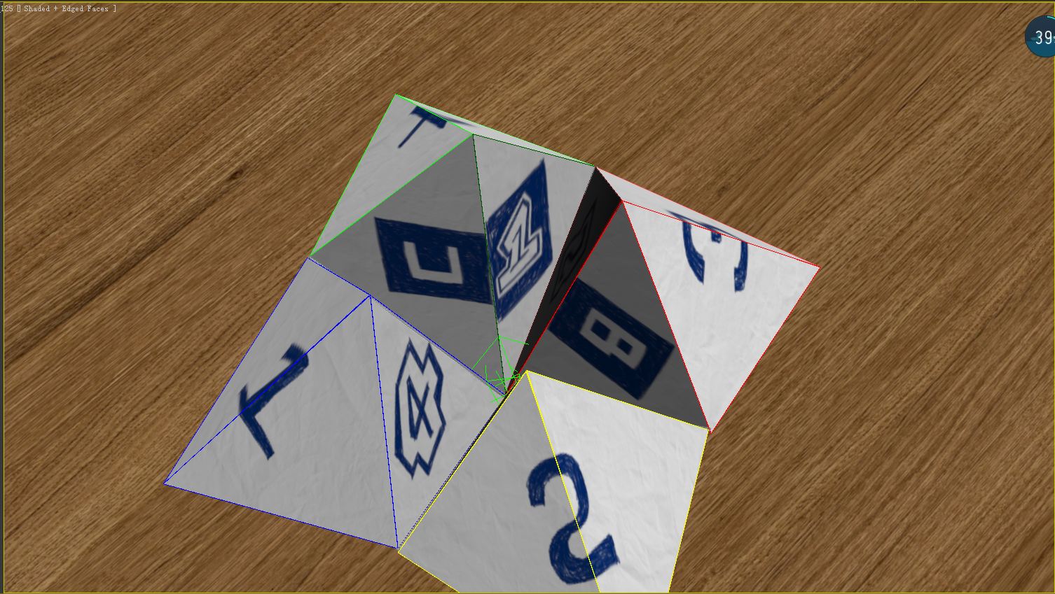 东西南北折纸游戏，民间游戏，童年游戏，创_yjgdyy作品_场景自然场景_cg模型网