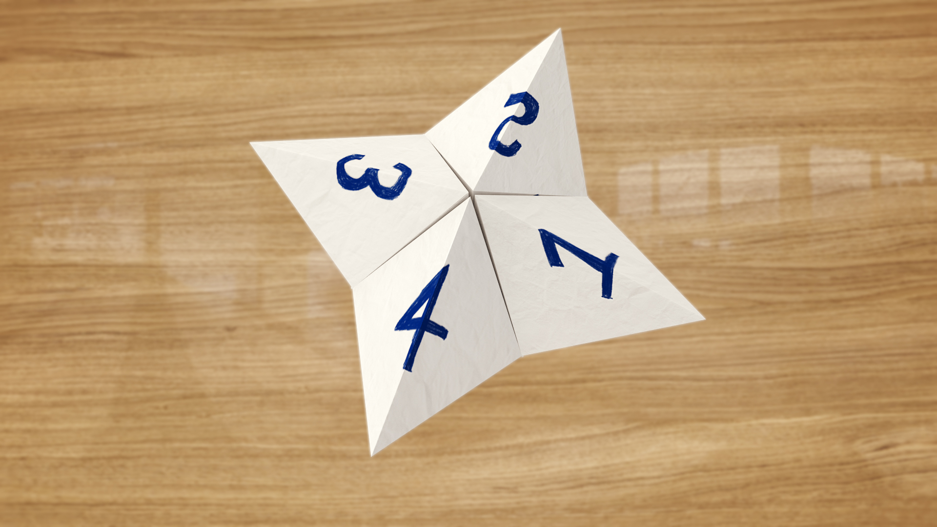 东西南北折纸游戏 民间游戏模型-自然场景模型库-模型下载-cg模型网