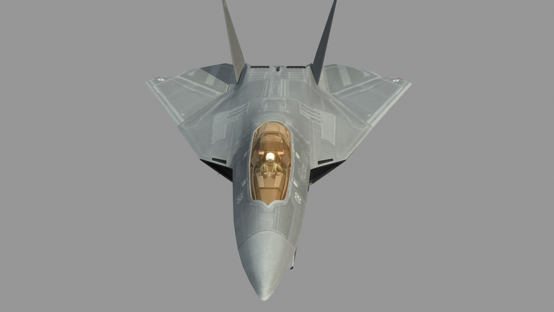 美国海军舰载机F-22N F22N海猛禽F-24模型-军用飞机模型库-3ds Max(.max)模型下载-cg模型网