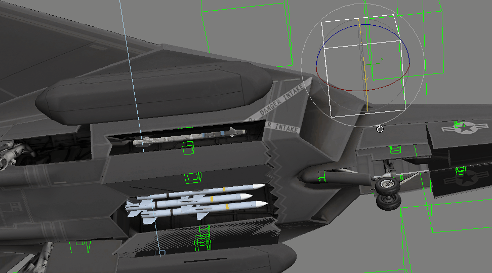 美国海军舰载机F-22N F22N海猛禽F-24模型-军用飞机模型库-3ds Max(.max)模型下载-cg模型网