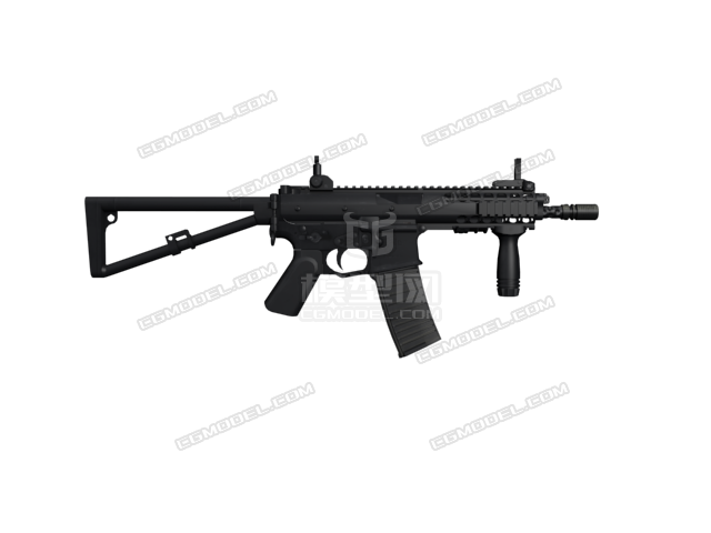 5把***枪械模型ak74.tommy.g36c.kac p模型-枪械模型模型库-3ds Max(.max)模型下载-cg模型网