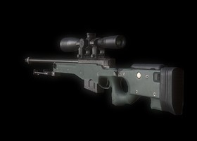 精品枪械系列 AWM模型-枪械模型模型库-其他模型下载-cg模型网