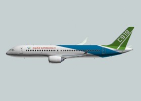 C919 准确版模型-客机/民用飞机模型库-3ds Max(.max)模型下载-cg模型网