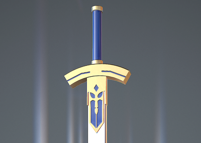 saber 武器模型-冷兵器模型库-FBX(.fbx)模型下载-cg模型网