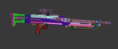 .338 M240LW通用机枪模型-枪械模型模型库-3ds Max(.max)模型下载-cg模型网