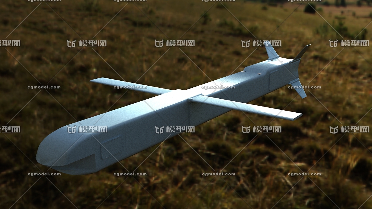 Kh-59MK2模型-冷兵器模型库-3ds Max(.max)模型下载-cg模型网