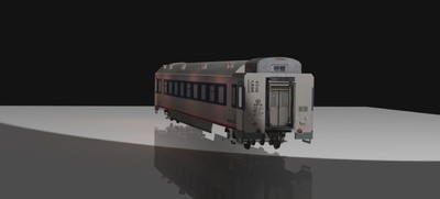 国铁RW19T型软席卧铺客车模型-火车/轨道车模型库-3ds Max(.max)模型下载-cg模型网