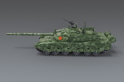 99A2 ZTZ-99模型-装甲车／坦克模型库-3ds Max(.max)模型下载-cg模型网