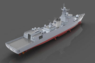 052D驱逐舰模型-军舰模型库-3ds Max(.max)模型下载-cg模型网