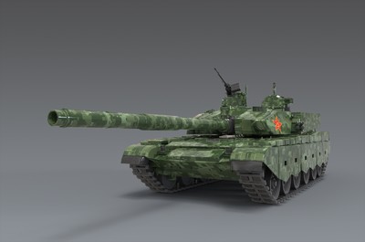 99A2 ZTZ-99模型-装甲车／坦克模型库-3ds Max(.max)模型下载-cg模型网
