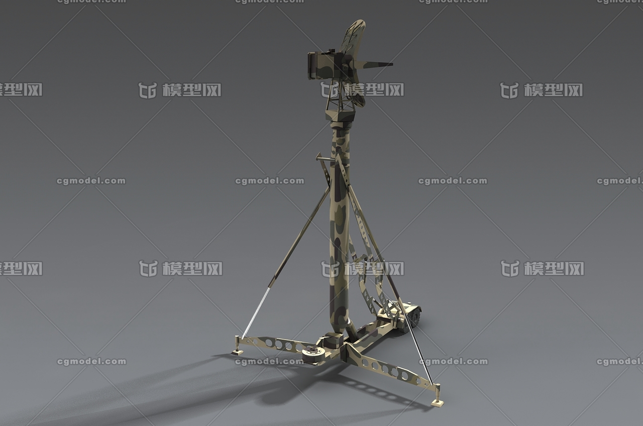 S300PMU S300模型-装甲车／坦克模型库-3ds Max(.max)模型下载-cg模型网