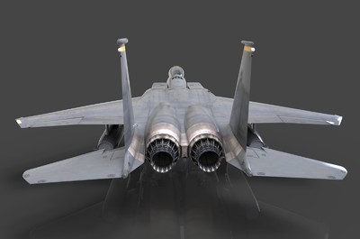 F15战斗机 F-15模型-小型飞机模型库-3ds Max(.max)模型下载-cg模型网