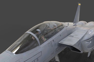 F15战斗机 F-15模型-小型飞机模型库-3ds Max(.max)模型下载-cg模型网
