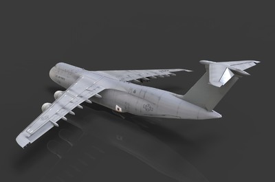 C-5战略运输机 C-5模型-军用飞机模型库-3ds Max(.max)模型下载-cg模型网
