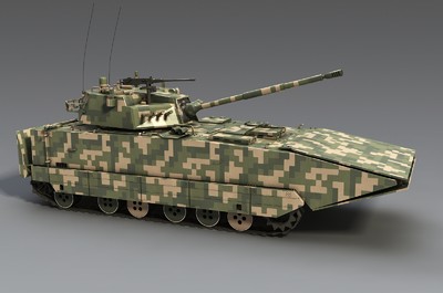 ZTD-05两栖突击车 ZTD-05模型-装甲车／坦克模型库-3ds Max(.max)模型下载-cg模型网