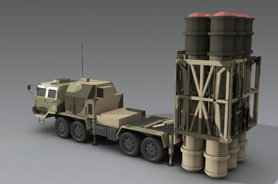 红旗16防空导弹 红旗16模型-装甲车／坦克模型库-3ds Max(.max)模型下载-cg模型网