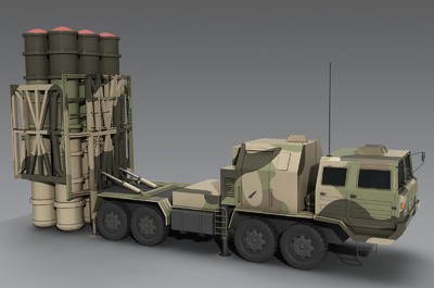 红旗16防空导弹 红旗16模型-装甲车／坦克模型库-3ds Max(.max)模型下载-cg模型网